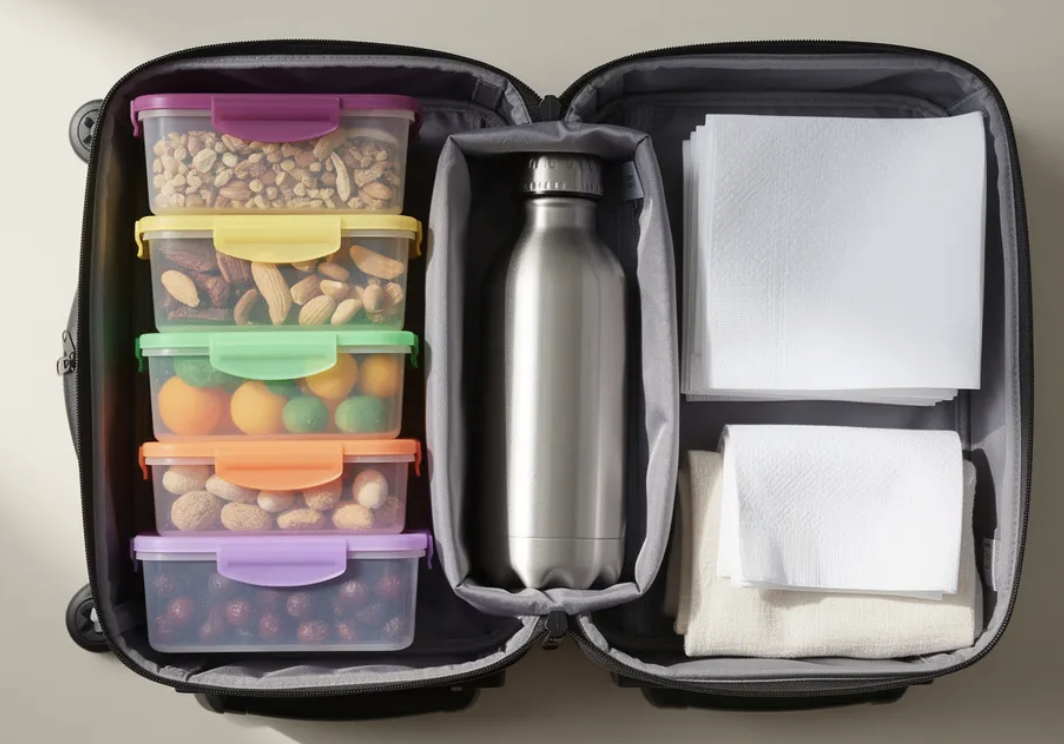 Airplane Snacks for Kids: TSA-Friendly & Healthy Options